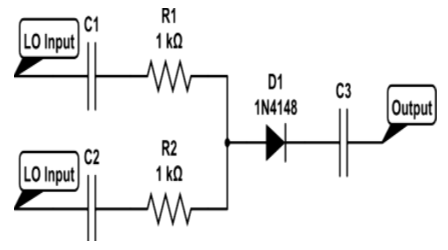 Schottky Diode Rf Detector Circuit